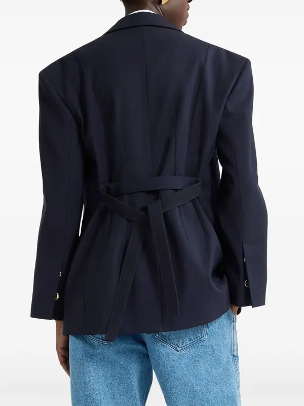 PATOU Belted Twill Jacket