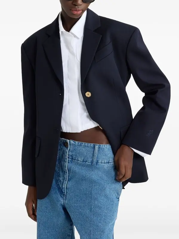 PATOU Belted Twill Jacket