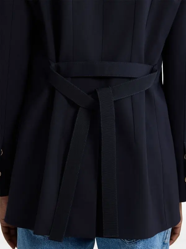 PATOU Belted Twill Jacket
