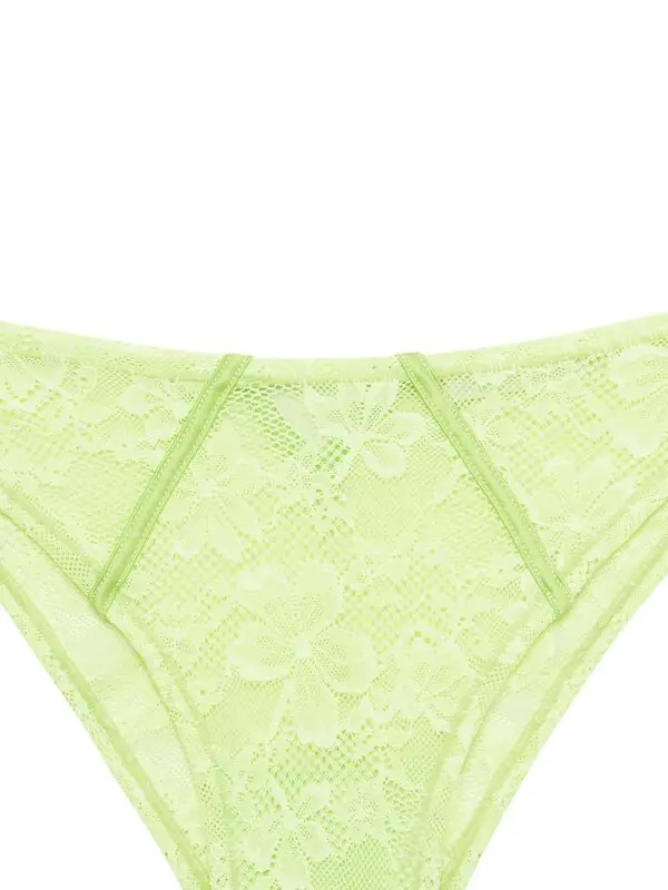 FLEUR DU MAL Le Stretch Lace Briefs