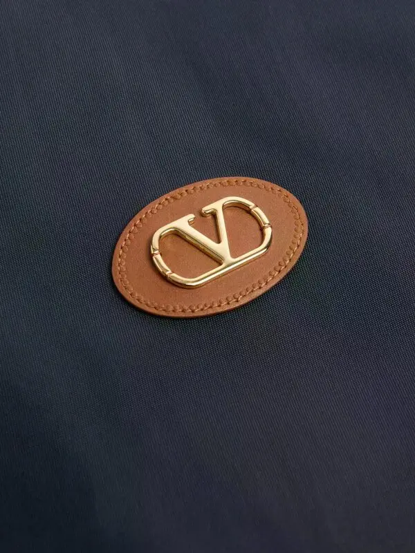 Valentino Garavani Vlogo Bomber Jacket - Blue