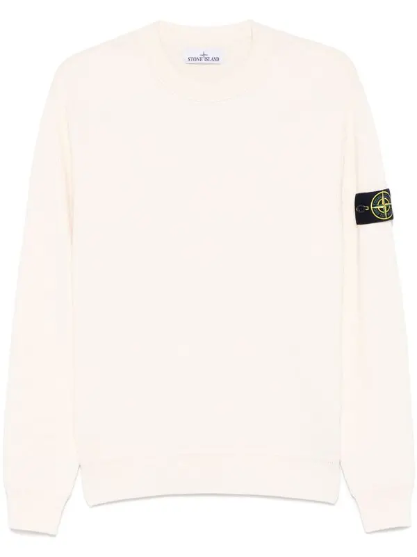 Stone Island Compass-badge Sweater - Neutrals