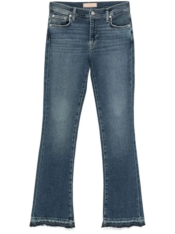 7 For All Mankind Bootcut Tailorless Jeans