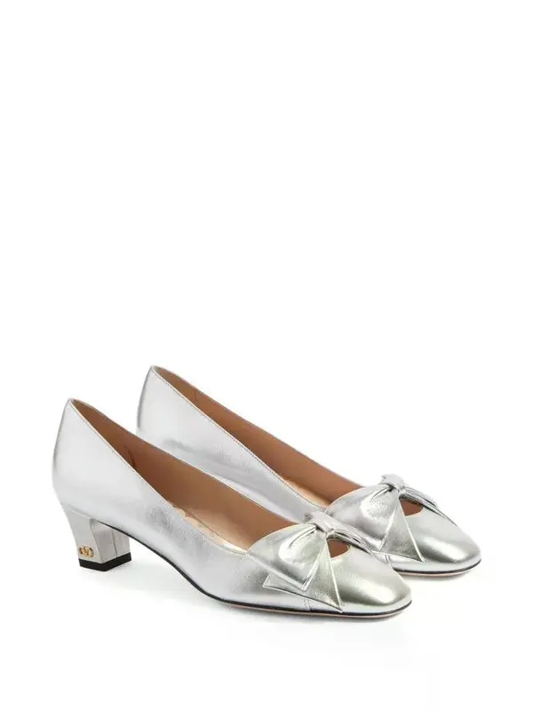 Valentino Garavani Bowow 45mm Pumps - Silver