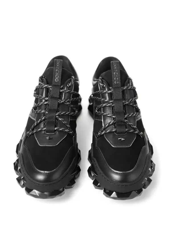 JIMMY CHOO Diamond X Trainers - Black
