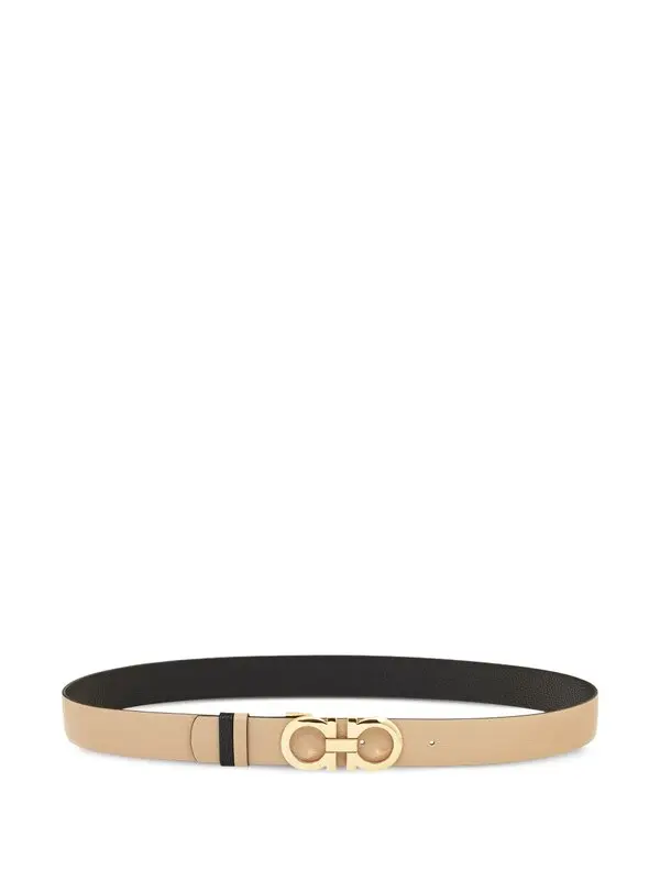 FERRAGAMO Adjustable Reversible Gancini Belt
