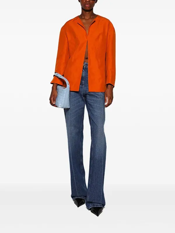 Givenchy Open-front Blouse
