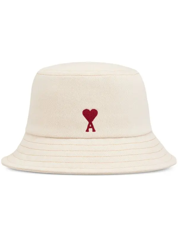 Ami De Coeur Bucket Hat - White