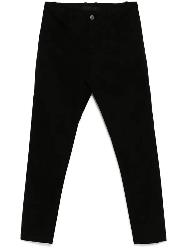 Transit Straight-leg Trousers - Black