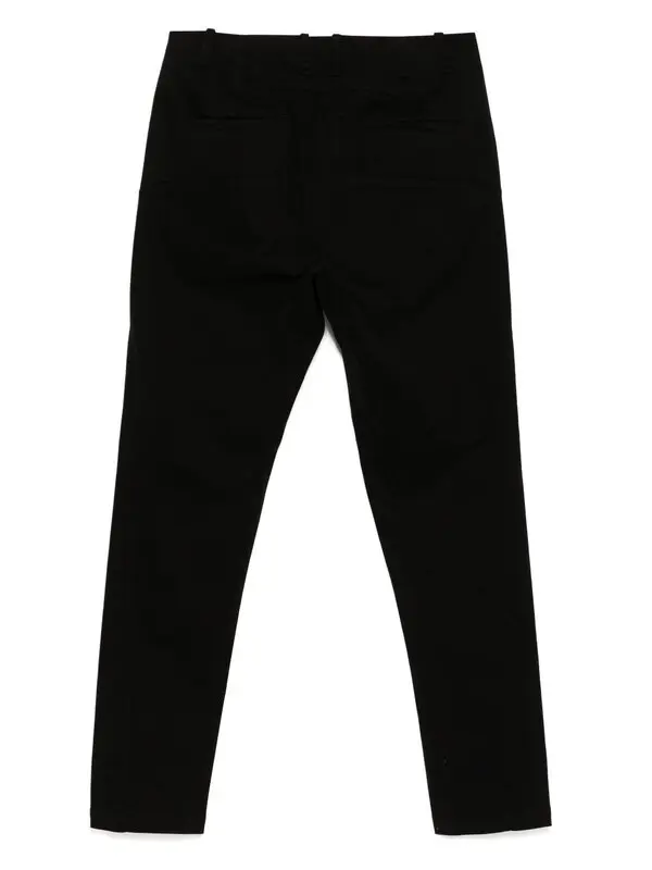 Transit Straight-leg Trousers - Black