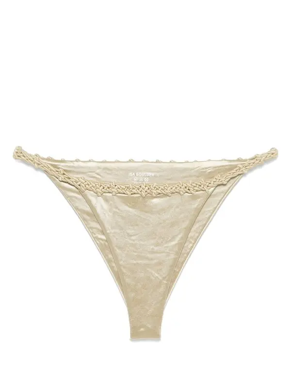ISA BOULDER Challenger Bikini Bottom - Gold