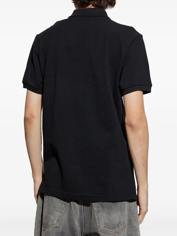 Moschino Cotton Polo Shirt - Black