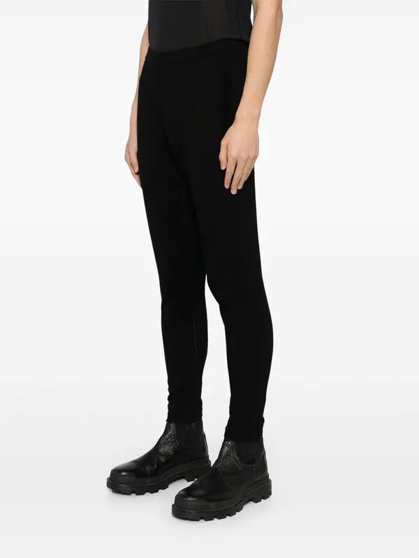 LABEL UNDER CONSTRUCTION Elasticated Waist Trousers - Black