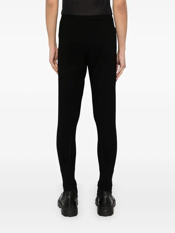LABEL UNDER CONSTRUCTION Elasticated Waist Trousers - Black