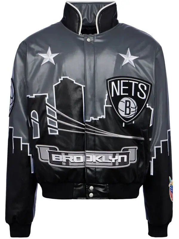 JEFF HAMILTON X Brooklyn Nets Skyline Jacket
