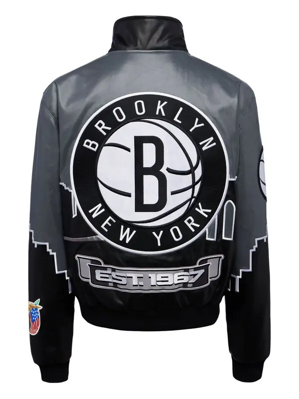 JEFF HAMILTON X Brooklyn Nets Skyline Jacket