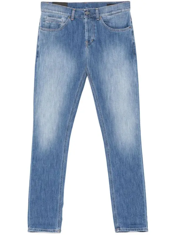DONDUP George Straight Leg Jeans - Blue