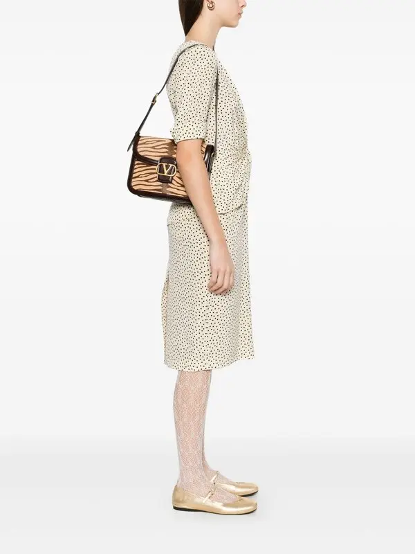 Valentino Garavani 9to5 Shoulder Bag - Neutrals
