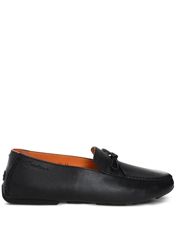 Santoni Havana Loafers - Black