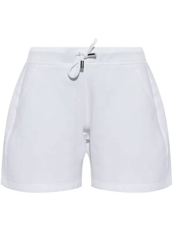 Dsquared2 Printed Track Shorts - White
