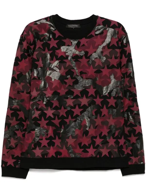 Valentino Garavani Graphic Print Pullover