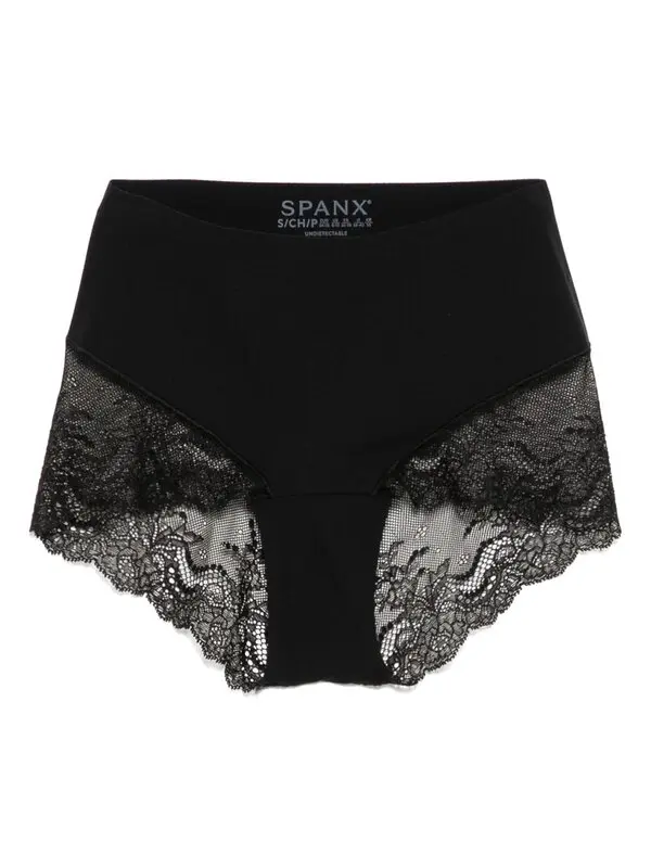 Spanx Lace Detailing Brief - Black