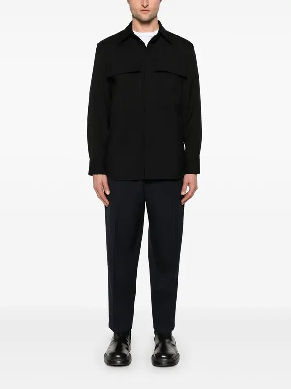 JIL SANDER Wool Overshirt