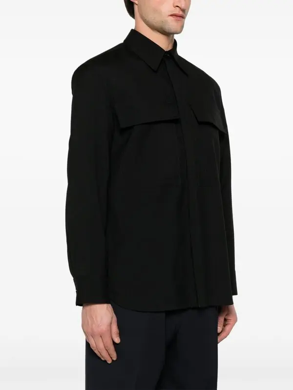 JIL SANDER Wool Overshirt