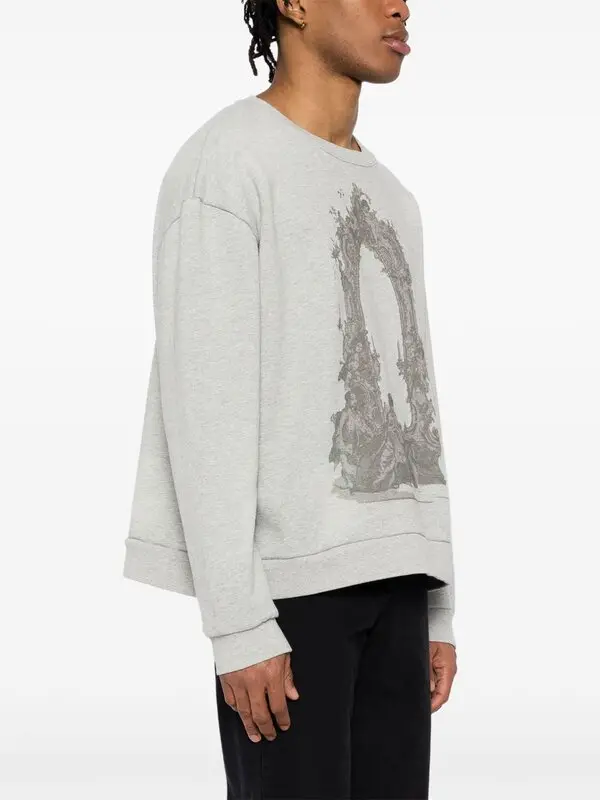 WHO DECIDES WAR BY EV BRAVADO Graphic Print Sweater