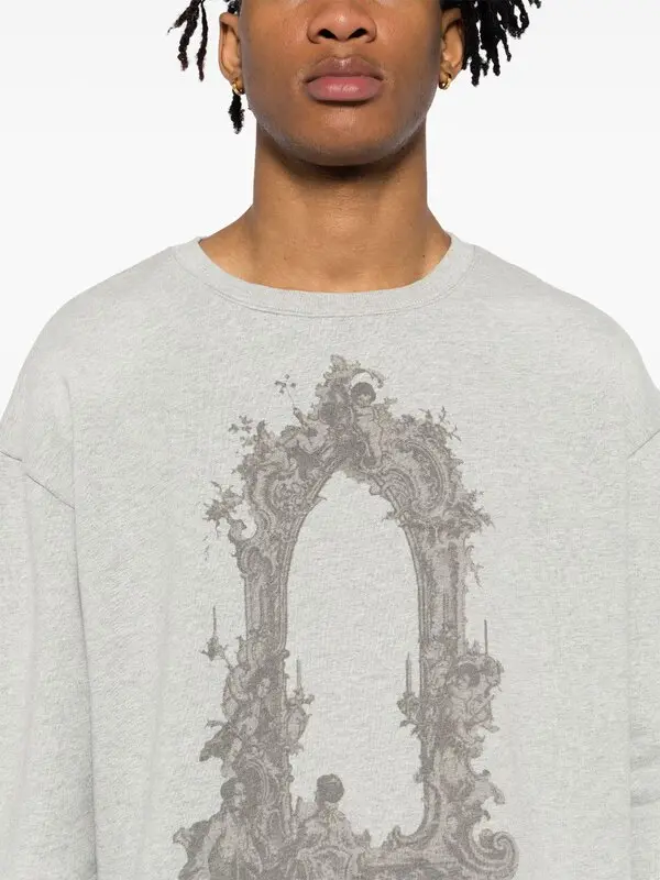 WHO DECIDES WAR BY EV BRAVADO Graphic Print Sweater