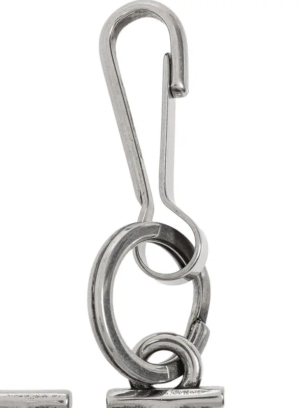 Balenciaga Letter-charm Keyring