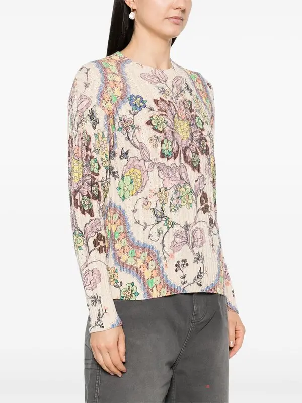 Etro Floral-print Sweater
