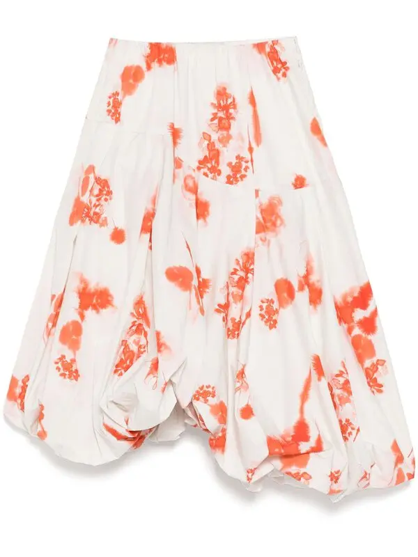 LEE MATHEWS Fleur Printed Skirt