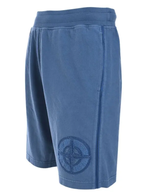 Stone Island Fleece Shorts - Blue