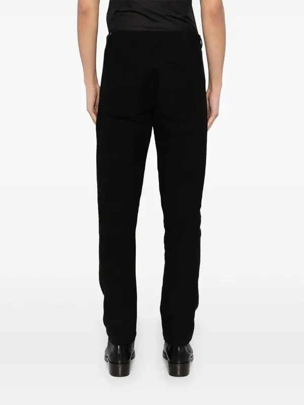 LABEL UNDER CONSTRUCTION Buttoned Trousers - Black