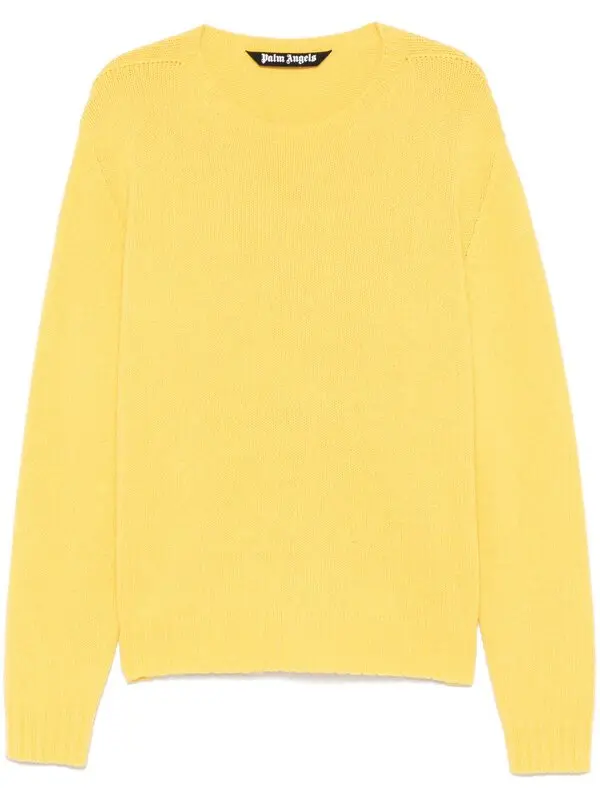 Palm Angels Curved Logo Sweater