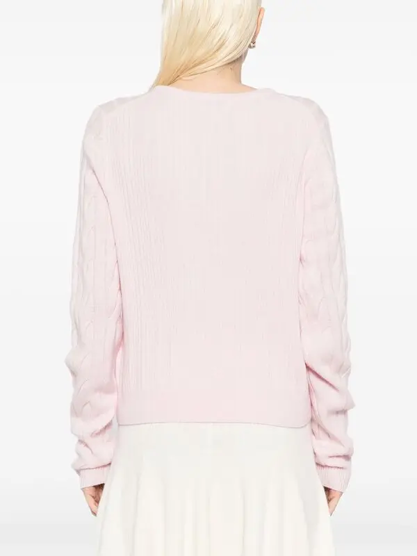 GANNI Lace-up Fastening Cardigan