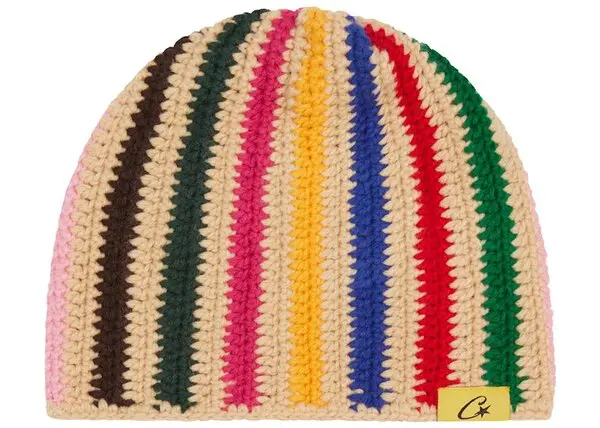 CORTEIZ Big Crochet Beanie - Multicolor