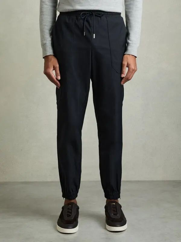 REISS Lavenham Technical Cargo Trousers