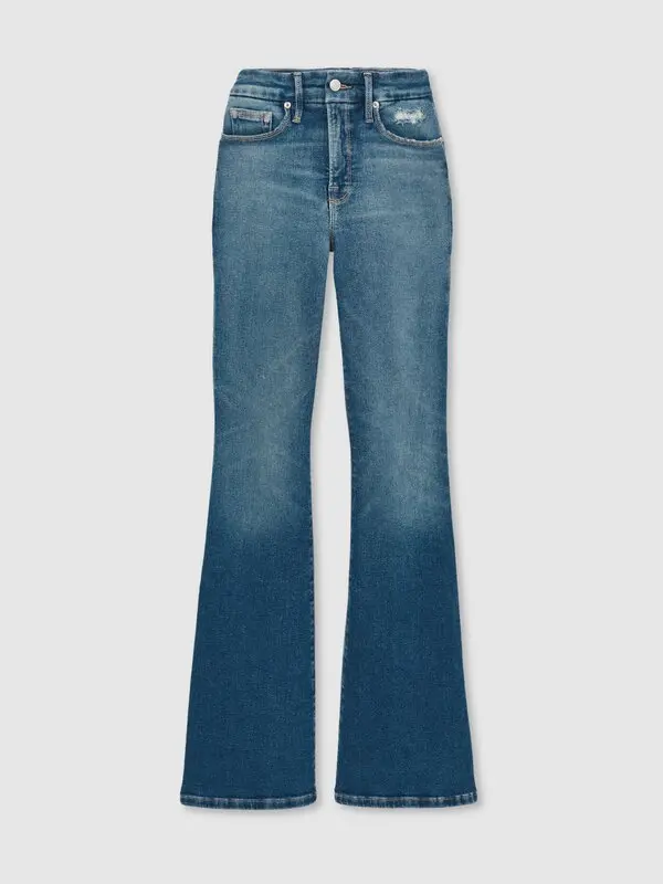 Good American Good Legs Flare Jeans