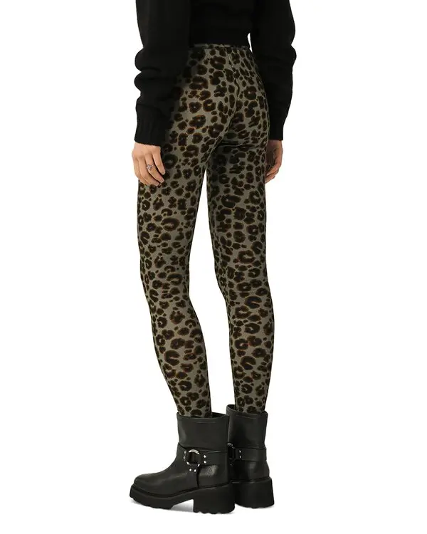 Ba&sh Ascar Leopard Print Leggings