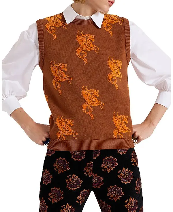 La DoubleJ Gryphos Gilet - Brown