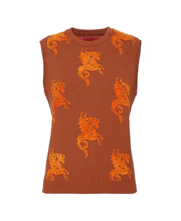 La DoubleJ Gryphos Gilet - Brown