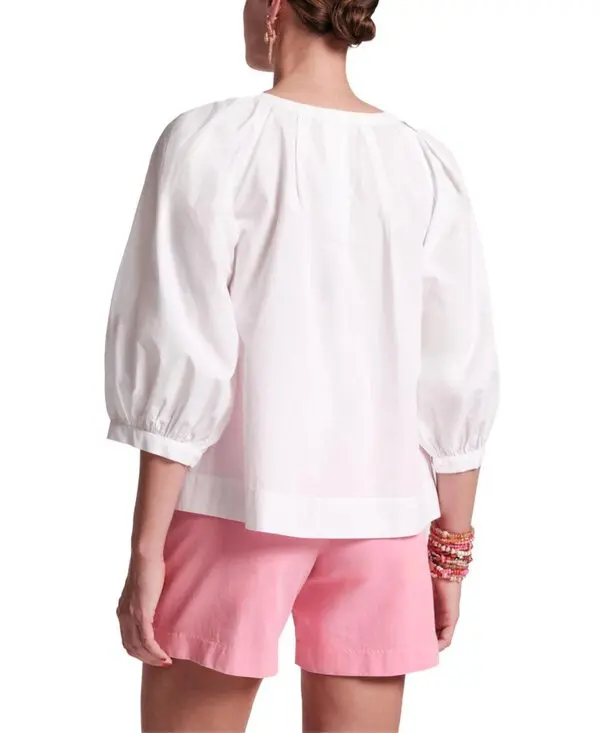 FRANCES VALENTINE Zoe Top - White