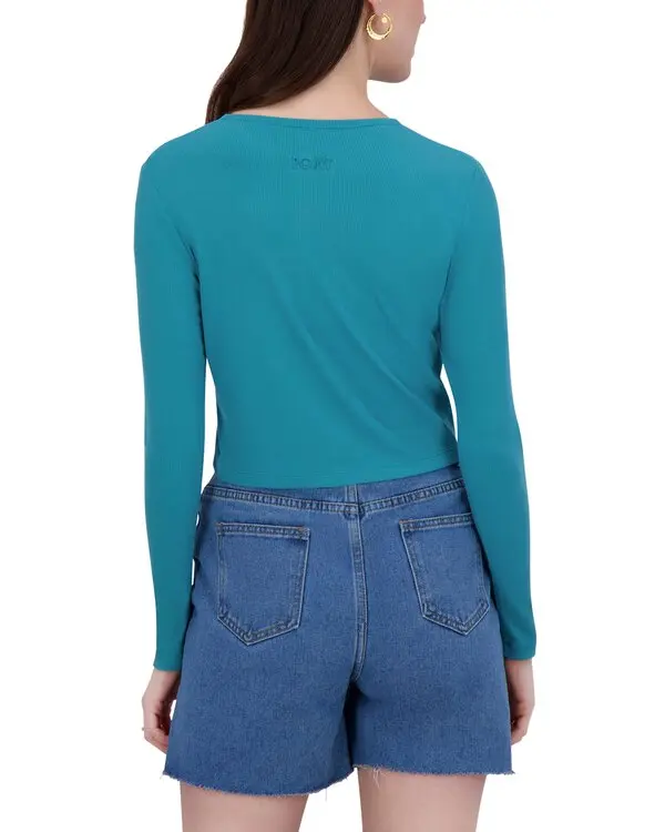 POINT Classic Cardigan - Teal