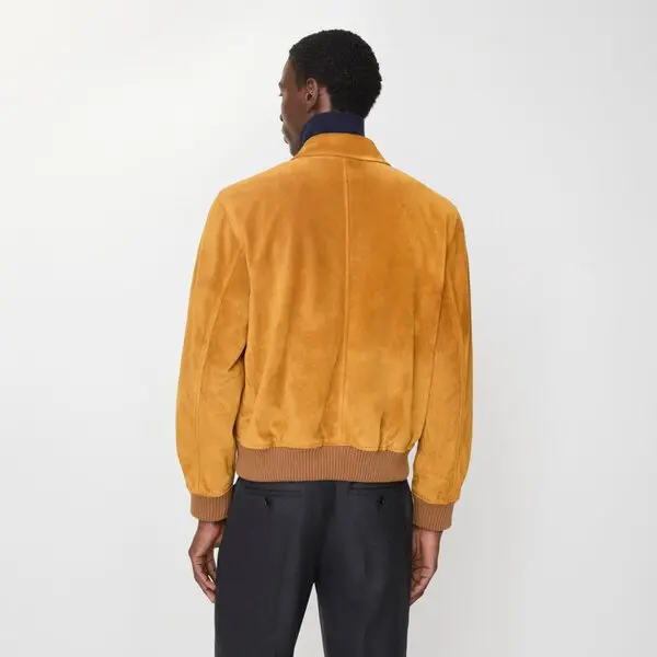 Burberry Suede Harrington Jacket