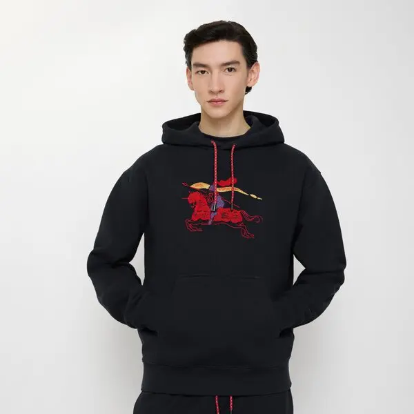 Burberry Knight Cotton Hoodie