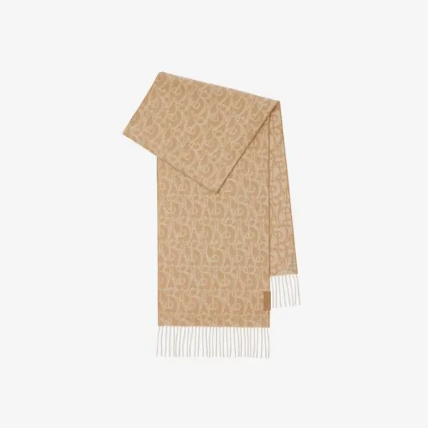 Burberry B Charm Cashmere Scarf