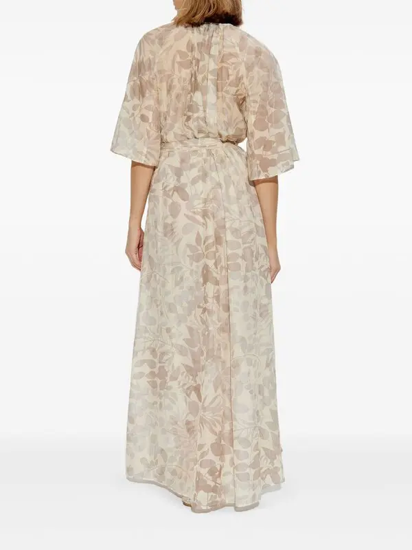 FORTE_FORTE Printed Maxi Dress