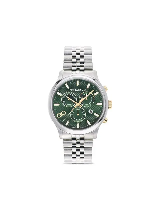 FERRAGAMO Duo Chrono 43mm - Green